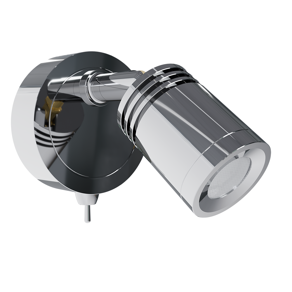 Bravo 30C Wall Mount Reading Light for Marine Use - K2 Lighting